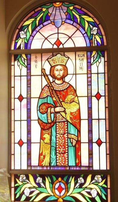 Stained glass windows for Holy Trinity Greek Orthodox Church in ...