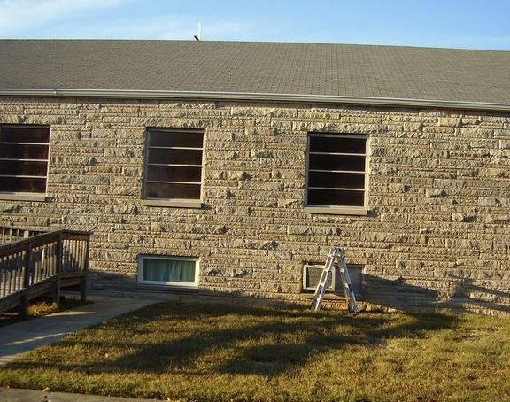 Stained Glass Windows for Amity Baptist Church in Amity, Indiana