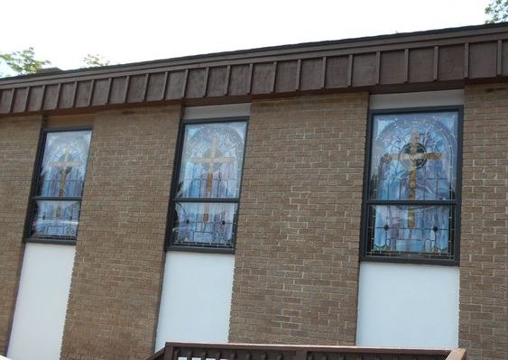 Stained Glass Windows at Bibleway Church of Christ in Columbia, SC